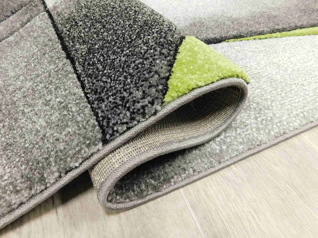 Spoltex Brilliance 21807-954 Grey/green 80x150 cm