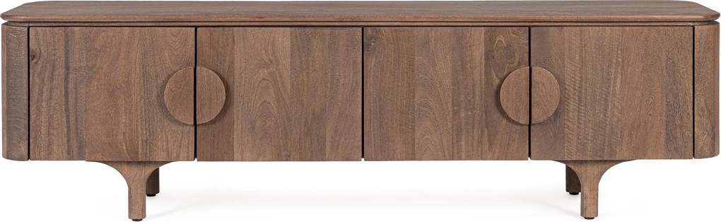 BIZZOTTO TV stolek LATUR hnědý 170x50 cm 8051836840768