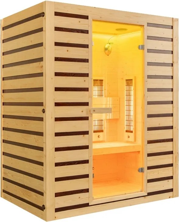 BPS-koupelny Infrasauna Relax HYD-6713 153x110, 2-3 osoby