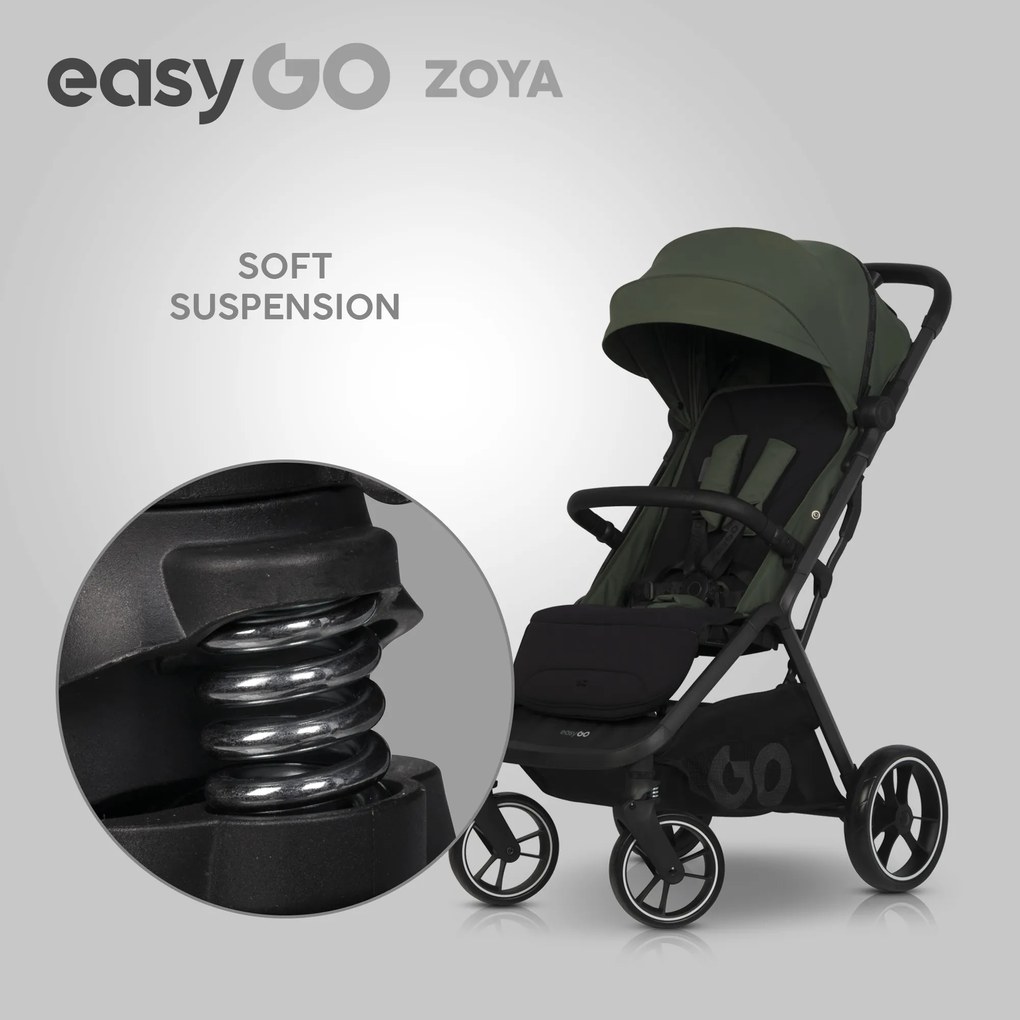 Sportovní kočárek EasyGo Zoya Jungle Green