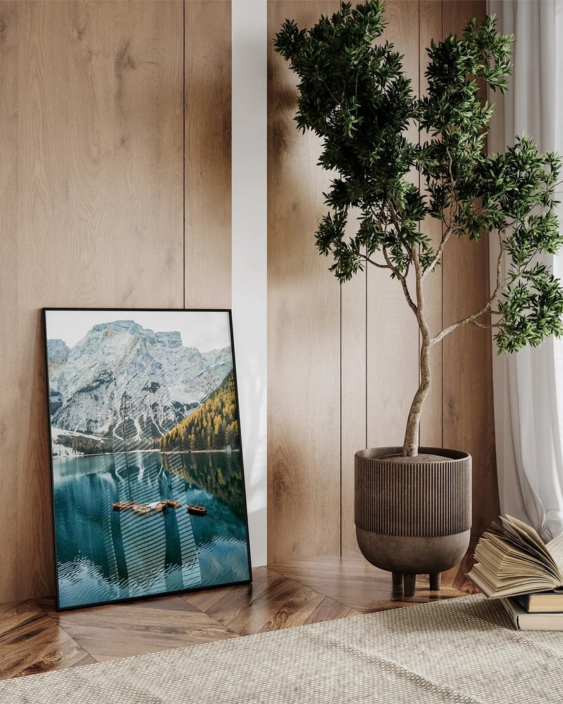 Oboustranný plakát Klidné Jezero / Horské Molo | 30 x 42 cm | DP351305