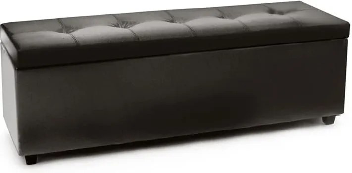 Tomasucci Taburet s úložným prostorem NICE BLACK 44x140x47cm,černý