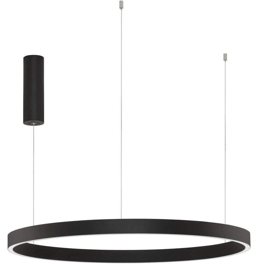 LED lustr Elowen 80 černé