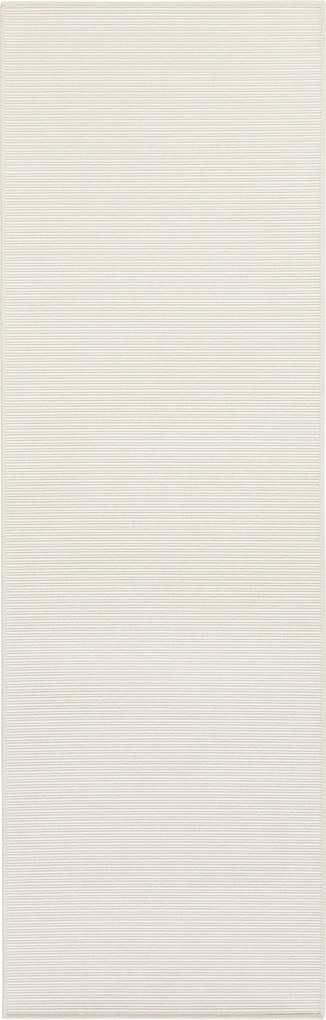 BT Carpet, Běhoun Nature 103531 Cream White – na ven i na doma, 80x150, bílá, chodba / předsíň