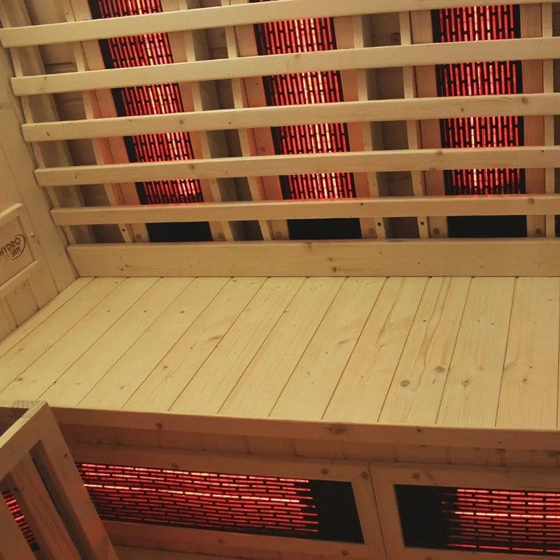 BPS-koupelny Zahradní kombinovaná sudová sauna 2v1  - Infrasauna + finská sauna 180x200, 4-6 osob