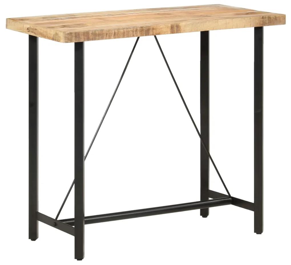 Barový stůl 120 x 58 x 107 cm hrubé mangovníkové dřevo - Default Title