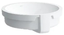 Laufen Living - Vestavné umyvadlo, průměr 45 cm, bílá H8134380001091