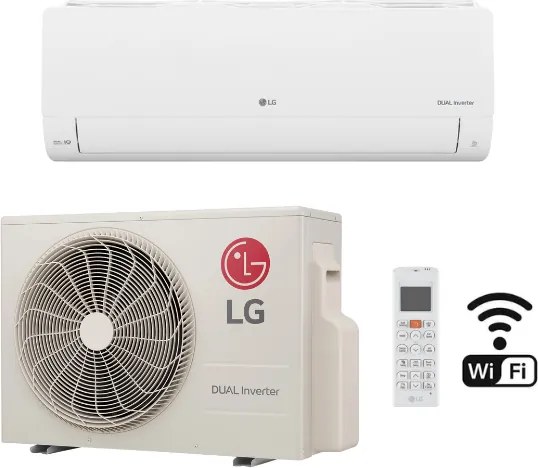 Klimatizace LG Dualcool Standard 6,6 kW - sestava 1+1 včetně montáže
