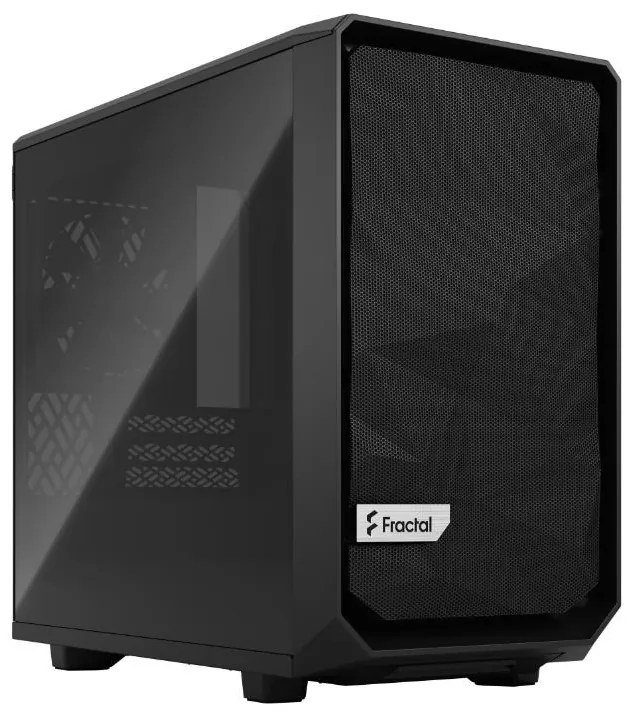 Počítačová skříň fractal design meshify 2 nano black tg dark tint