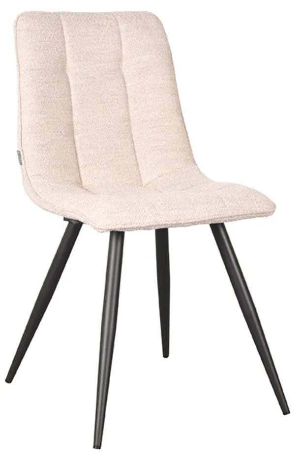 LABEL51 Jídelní židle Jelt - přírodní tkanina