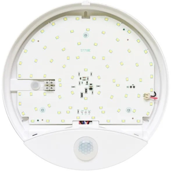 LED Venkovní nástěnné svítidlo se senzorem LORA LED/15W/230V IP44