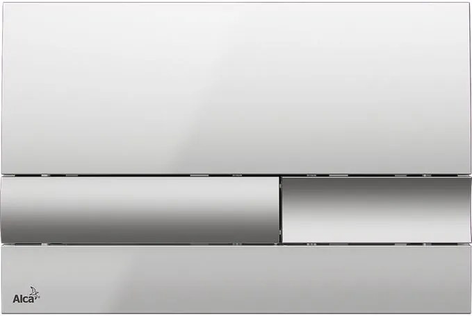 ALCAPLAST Ovládací tlačítko chrom-mat k splachovacím nádržkám M1743