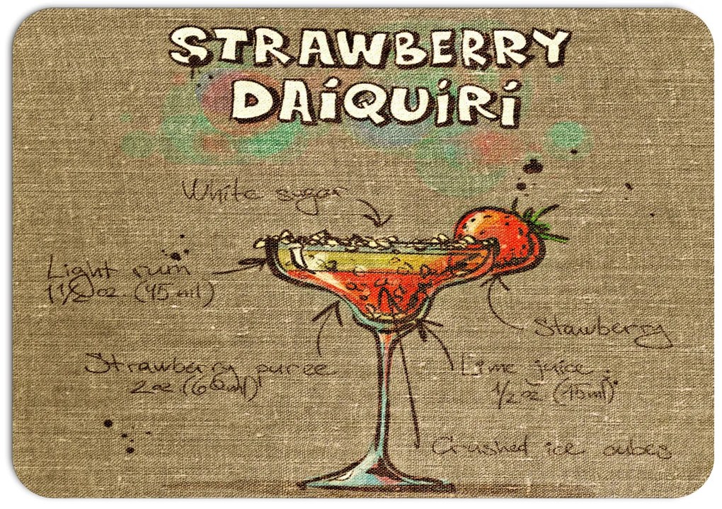 PokojovaDekorace.cz, Prostírání - 027, Strawberry Daiquiri, 43x30cm