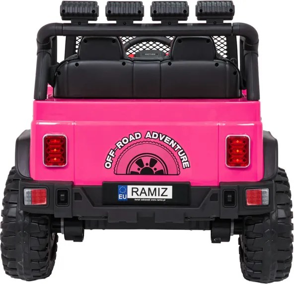 Elektrické autíčko Jeep BEAST 4x4 růžové