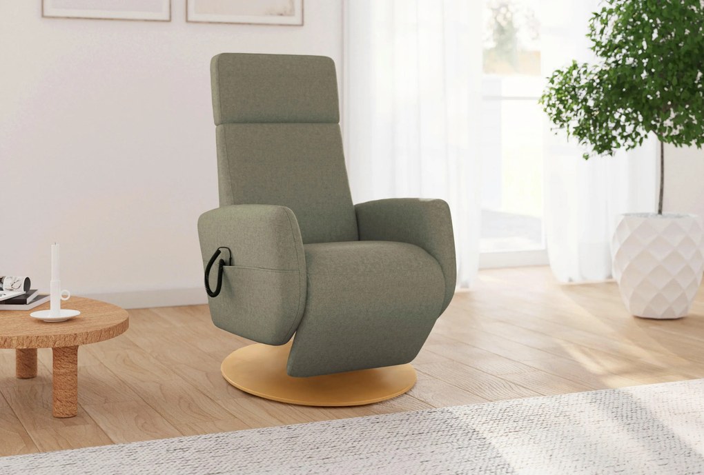 XXXLutz RELAXAČNÍ KŘESLO, textil, olivově zelená Sit & More - Online Only křesla & taburety - 0001440161H6