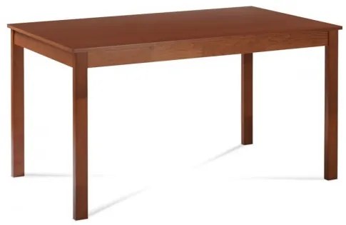 Dřevěný jídelní stůl BT6786 - barva třešeň - rozměr 135x80cm - 3D5741