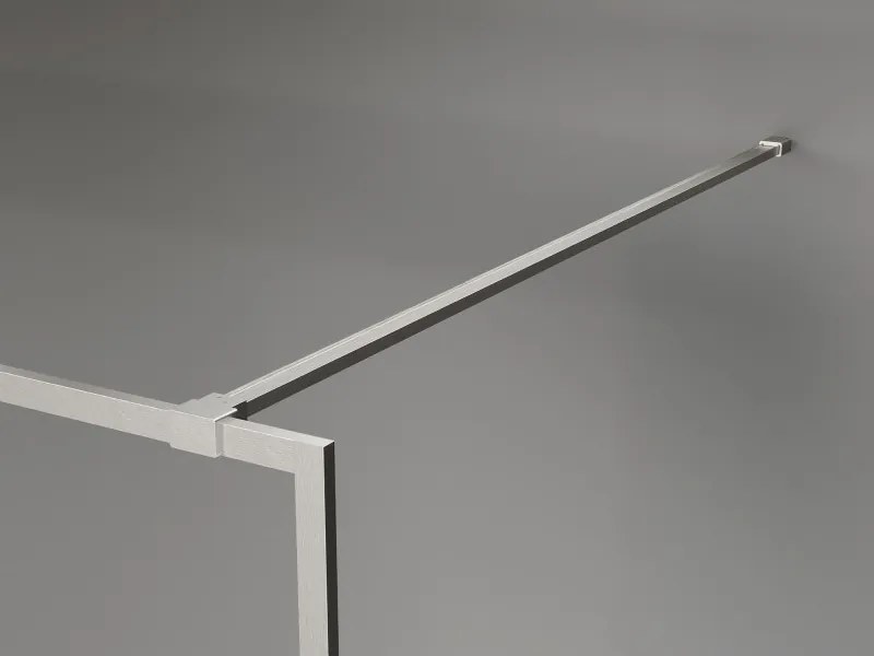 Mexen Kioto-F, sprchová zástěna s rámem 70 x 202 cm, 8 mm čiré sklo, ocelový profil, 800-070-104-97-00