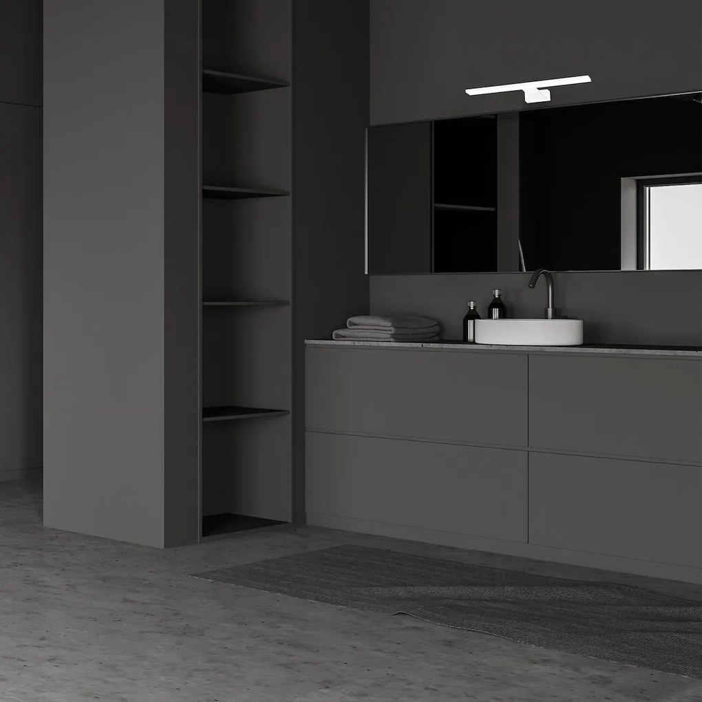 Nástěnné LED svítidlo Shine2, 1x LED 7w, 4000k, (30 cm), w