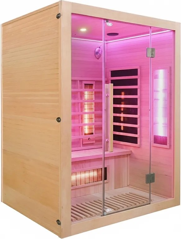 BPS-koupelny Infrasauna Relax HYD-2911 150x120, 3-4 osoby