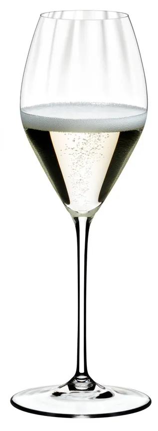 Sklenice Riedel PERFORMANCE Champagne 375 ml, set 4 ks křišťálových sklenic 5884/28
