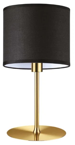 Ideal Lux Stolní lampa SET UP, SMALL, ⌀16,5cm Barva stínidla: béžová, Barva podstavce: bílá