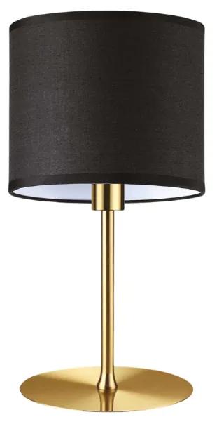 Ideal Lux Stolní lampa SET UP, SMALL, ⌀16,5cm Barva stínidla: černá, Barva podstavce: nikl