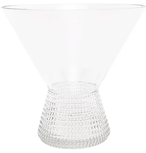 Skleněná váza Sia Home Fashion čirá BOUQUET 30x30cm