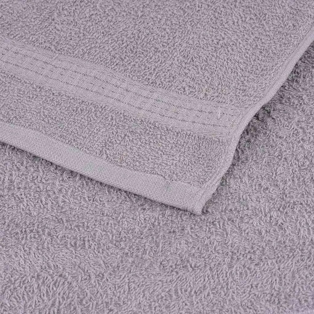 Ručníky FROGN 10 ks šedé 50x100 cm 360 g/m² 136832
