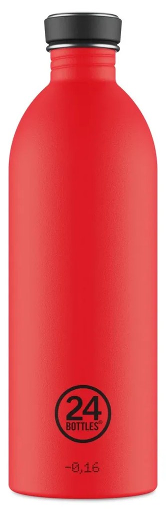 Nerezová láhev Urban Bottle Hot Red Stone 1L 24 Bottles