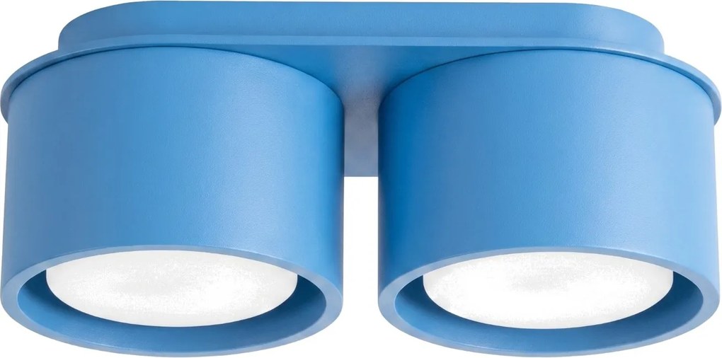 Sollux Lighting Stropní svítidlo MODO 2 azurové GX53