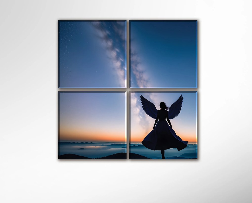 Obraz andělská křídla Rozměry kolekce: třídílný obdélník 150x60 cm