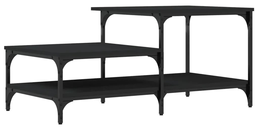 vidaXL Konferenční stolek černý 100 x 50,5 x 45 cm kompozitní dřevo