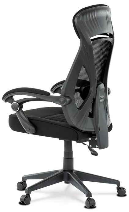 Ergonomická kancelářská židle VIGELTI - černá síťovina Barva: černá