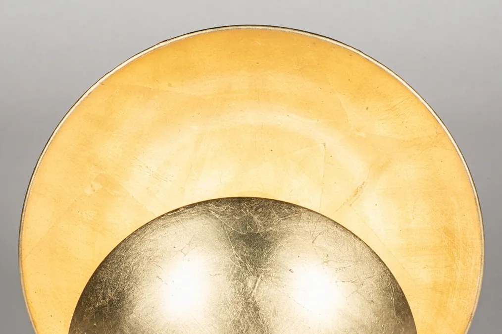 Stolní lampa Moormann Gold and Black Marmor