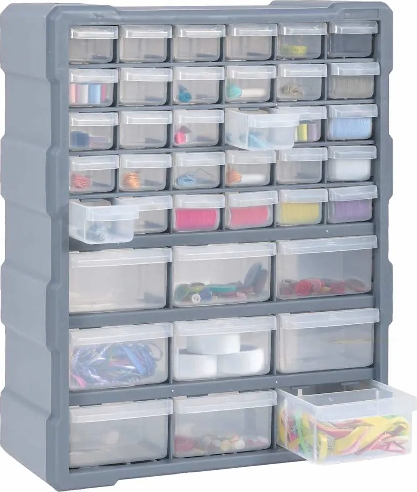 Organizér s 39 zásuvkami 38 x 16 x 47 cm 147586