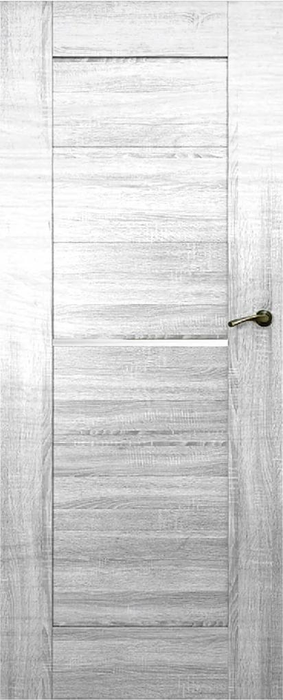 Interiérové dveře vasco doors IBIZA model 2 Průchozí rozměr: 70 x 197 cm, Orientace dveří: Levé dveře, Dekor: Dub stříbrný