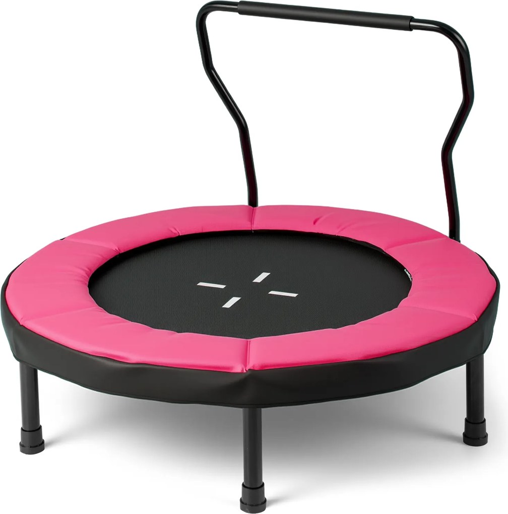 Costway Ø102 cm dětská trampolína fitness trampolína vnitřní s odnímatelnou