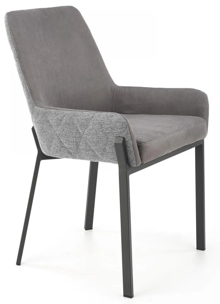 Designová židle Joni šedá