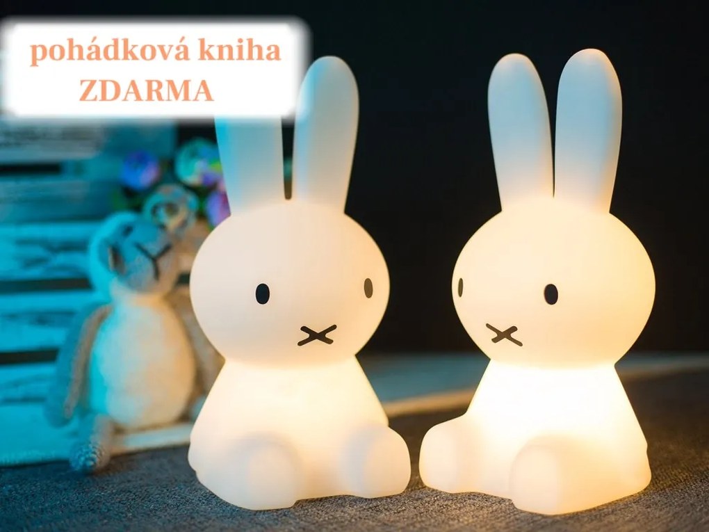 Sdeko LED lampa zajíc Miffy 30