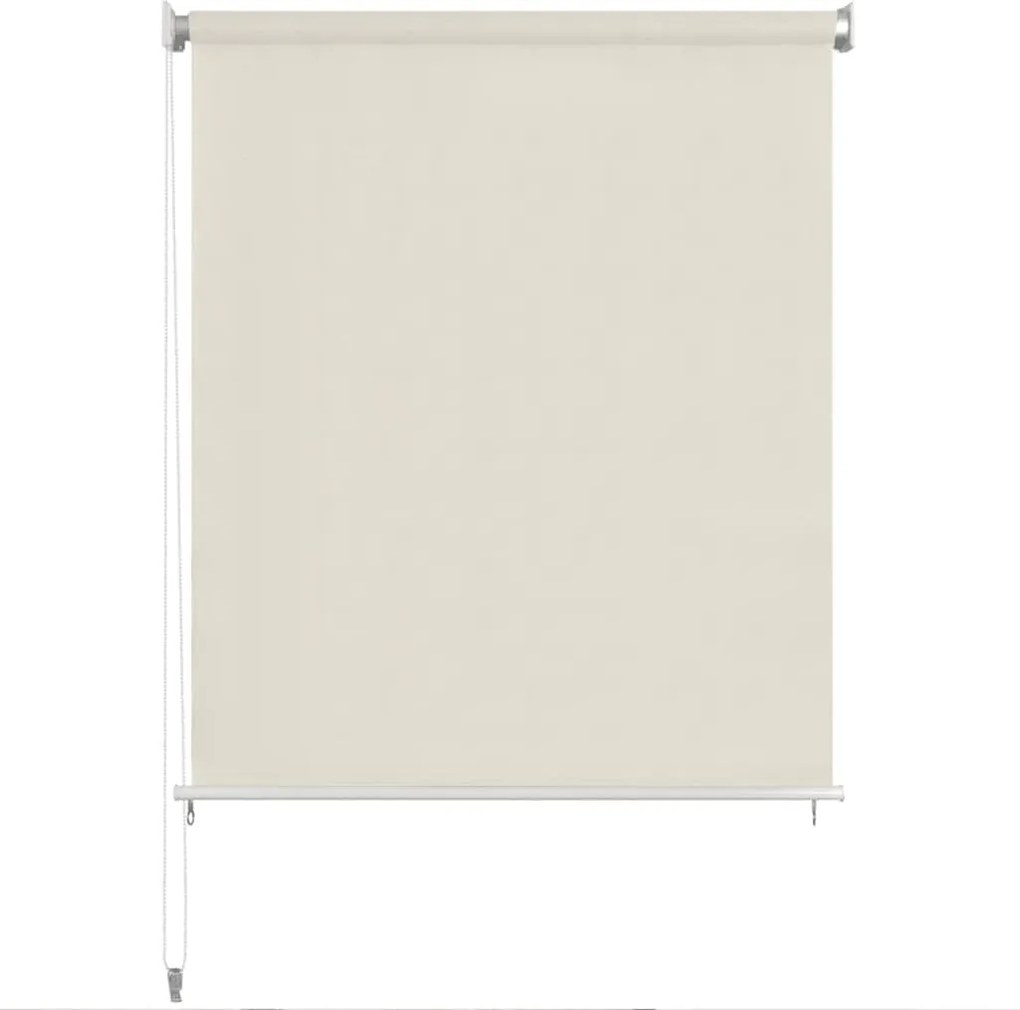 vidaXL Venkovní roletová žaluzie 90 % blokování UV 200 x 140 cm [43443] Barva: Černá