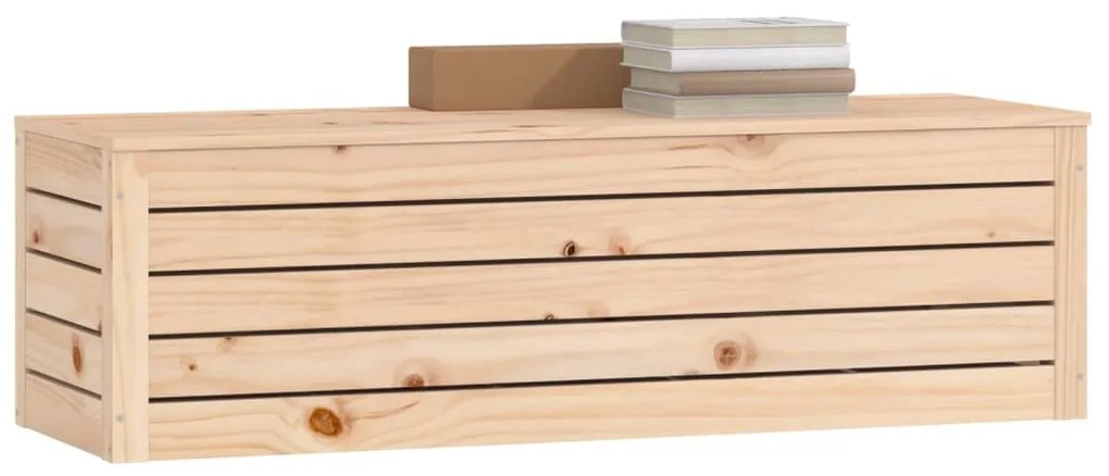 Úložný box 109x36,5x33 cm masivní borové dřevo - Default Title