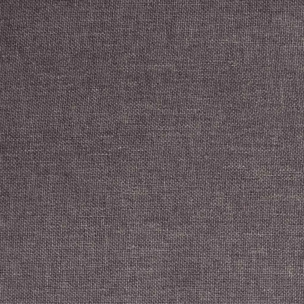 Otočná barová židle taupe textil 334208