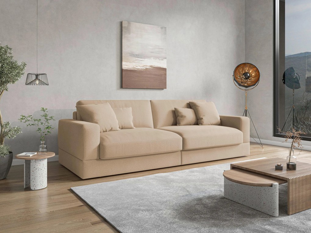 XXXLutz POHOVKA BIG SOFA, textil, pískové barvy Sit & More - Pohovky - 000144027425