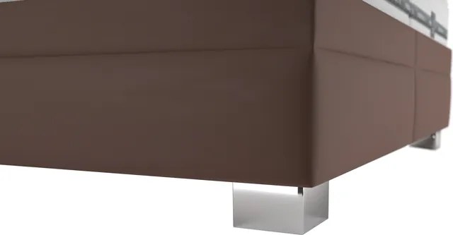 BLANÁŘ Postel Kristin 180x200 tmavě hnědá