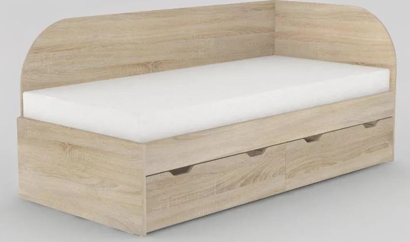 Dřevona - Elitte Dětská postel REA GARY 90x200 s úložným prostorem, pravá, LANCELOT