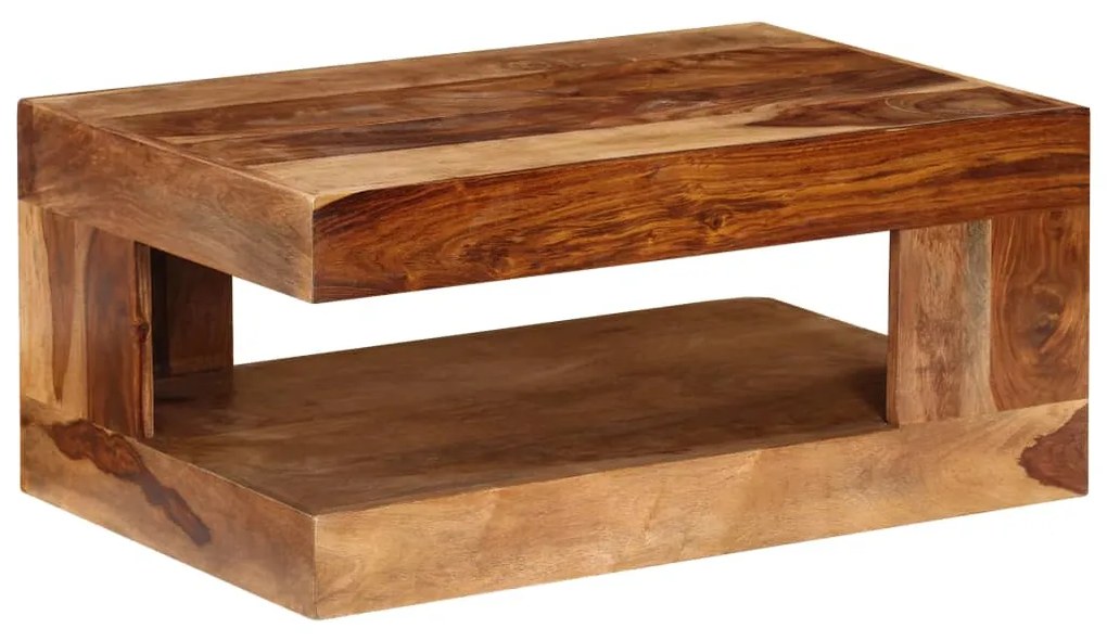 241625 vidaXL Konferenční stolek z masivního sheeshamového dřeva