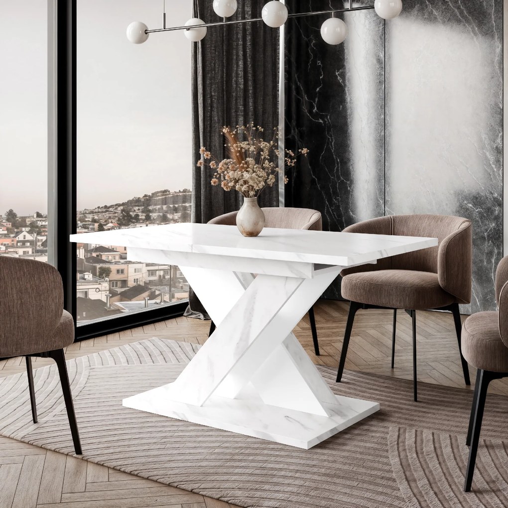 Prospero Rozkládací stůl TOXX 160 Kombinace barev: TOXX 160 table royal marble black
