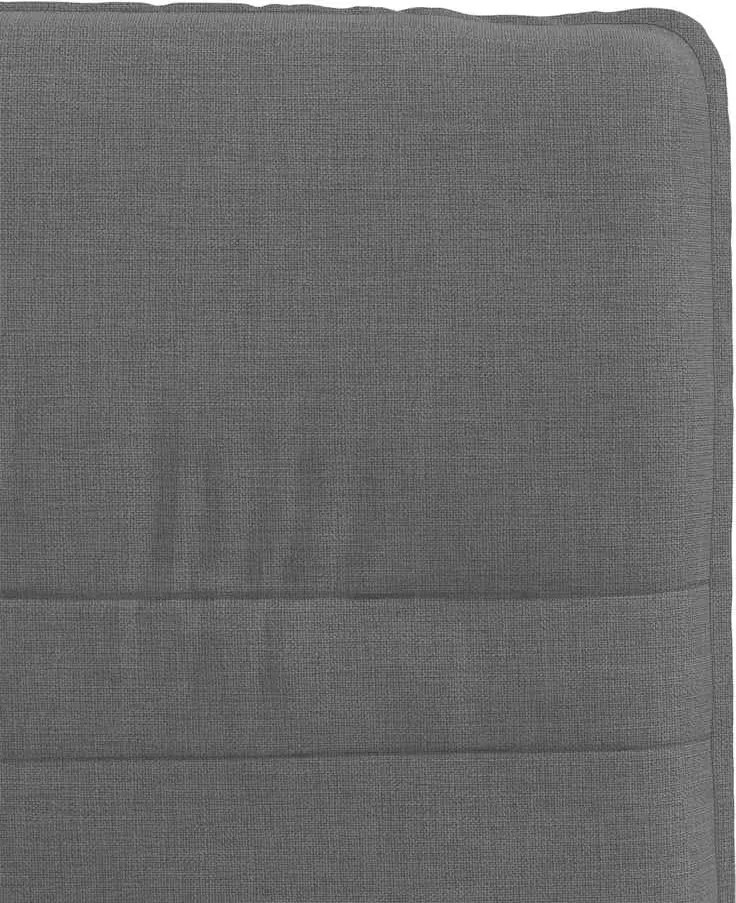 Otočné jídelní židle 6 ks tmavě šedé textil 3315626