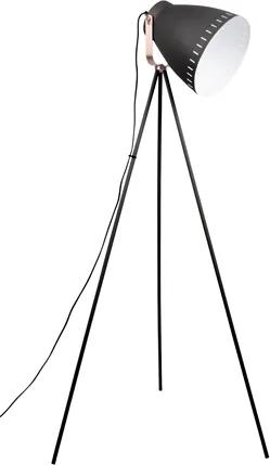 Stojací lampa Lash II, měděná/černá