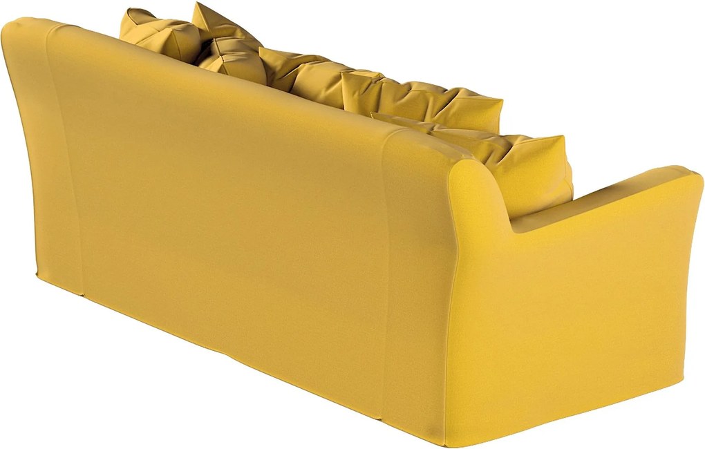 Potah na pohovku IKEA Tomelilla rozkládací barva žlutá látka sametová